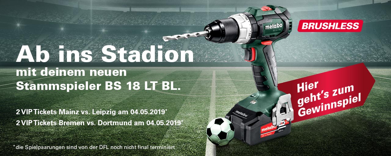 Metabo - Elektrowerkzeuge für professionelle Anwender