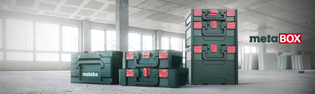 metaBOX | Case systems | Metabo Power Tools